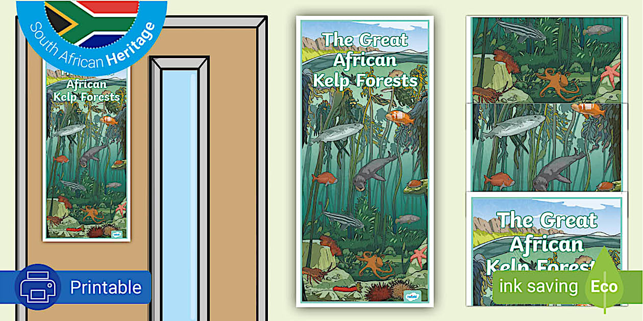 Printable Kelp Forest Poster - Twinkl South Africa - Twinkl