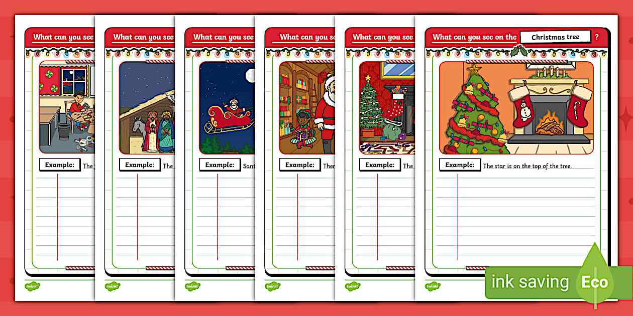 Christmas Writing Stimulus Picture Pack