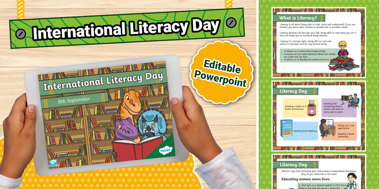International Literacy Day PowerPoint