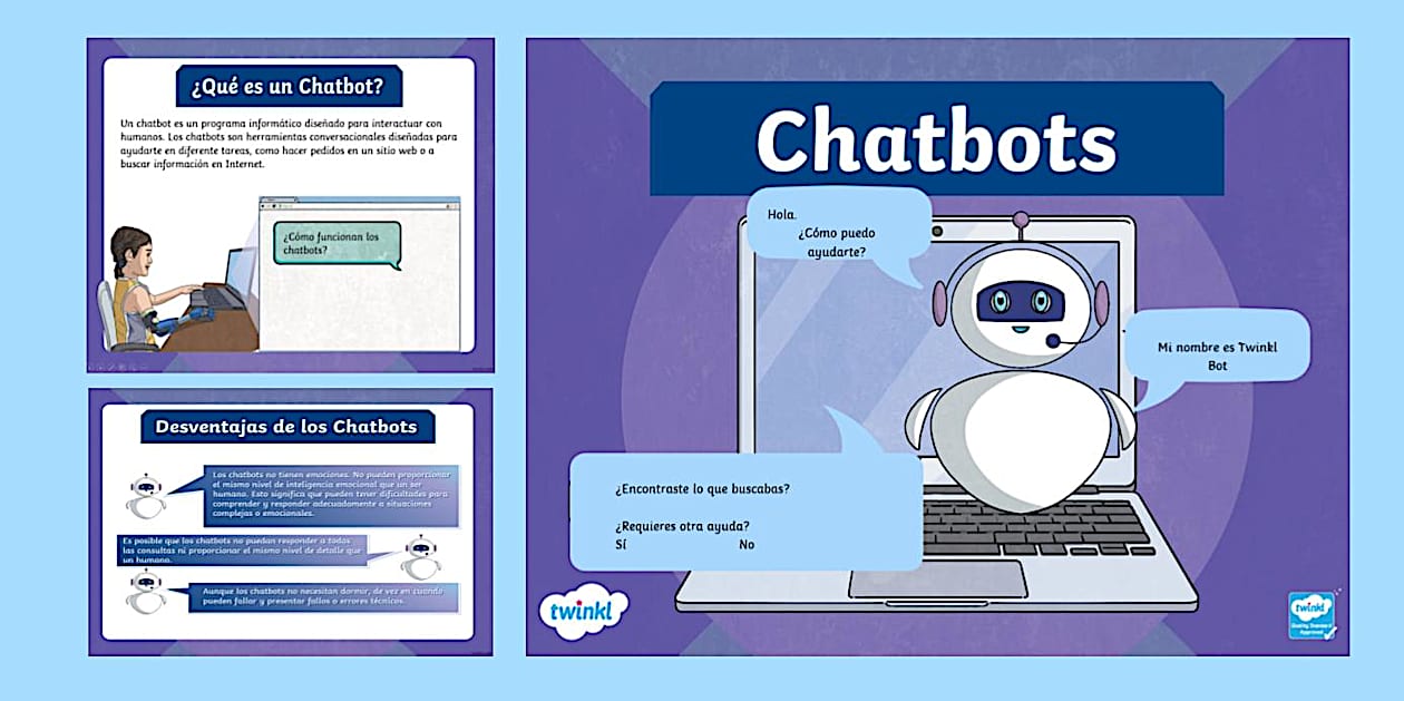 Qué son los chatbots? - recurso para niños - Twinkl Colombia