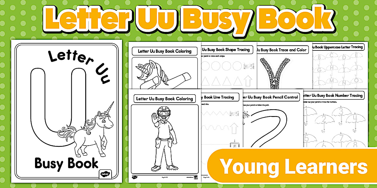 Letter Uu Busy Book