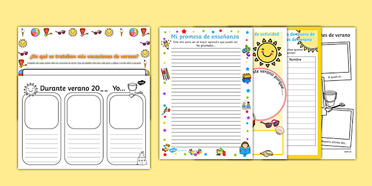 Pack de actividades: Dinámicas para el primer día de clases