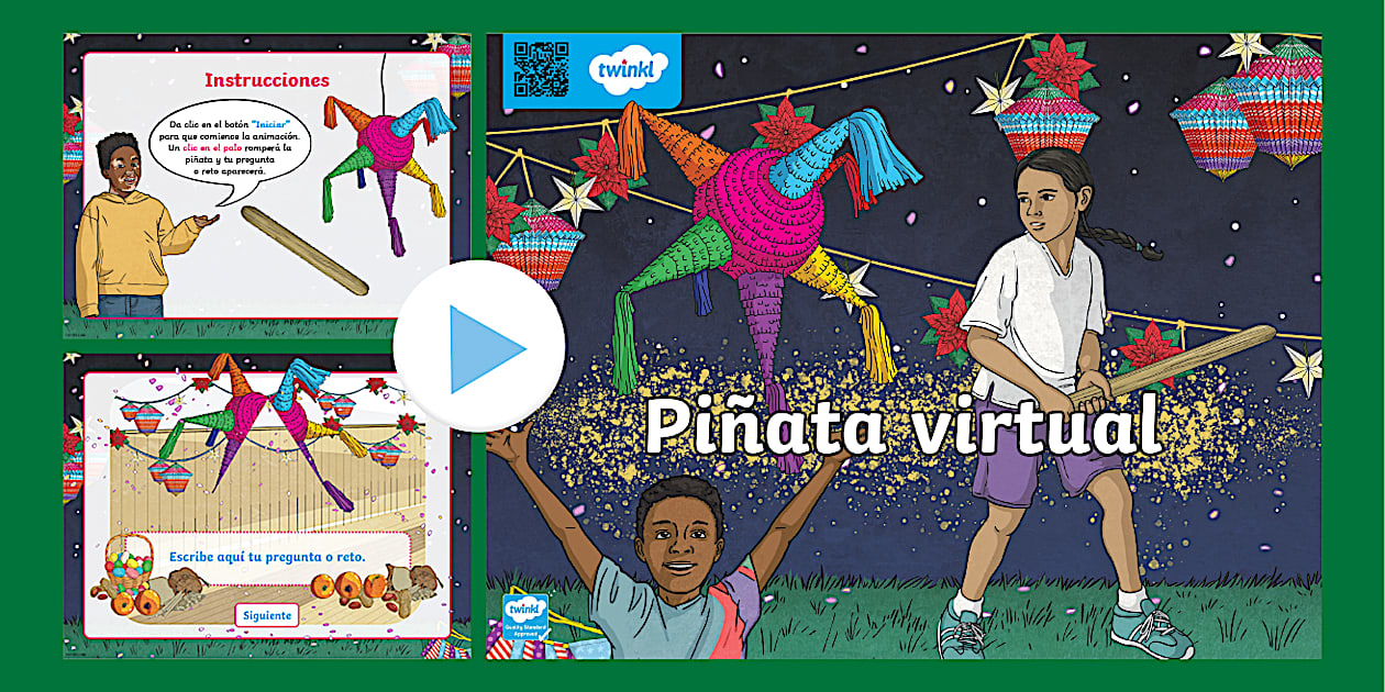 PowerPoint: Piñata virtual (Teacher-Made) - Twinkl