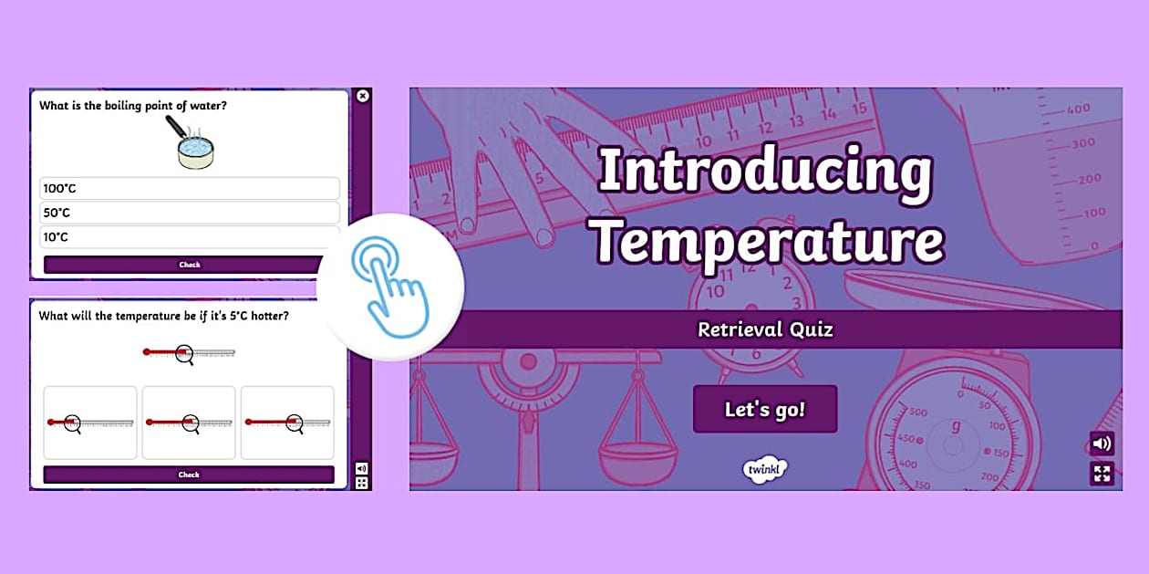 👉 Retrieval Practice: Introducing Temperature Maths Interactive Quiz