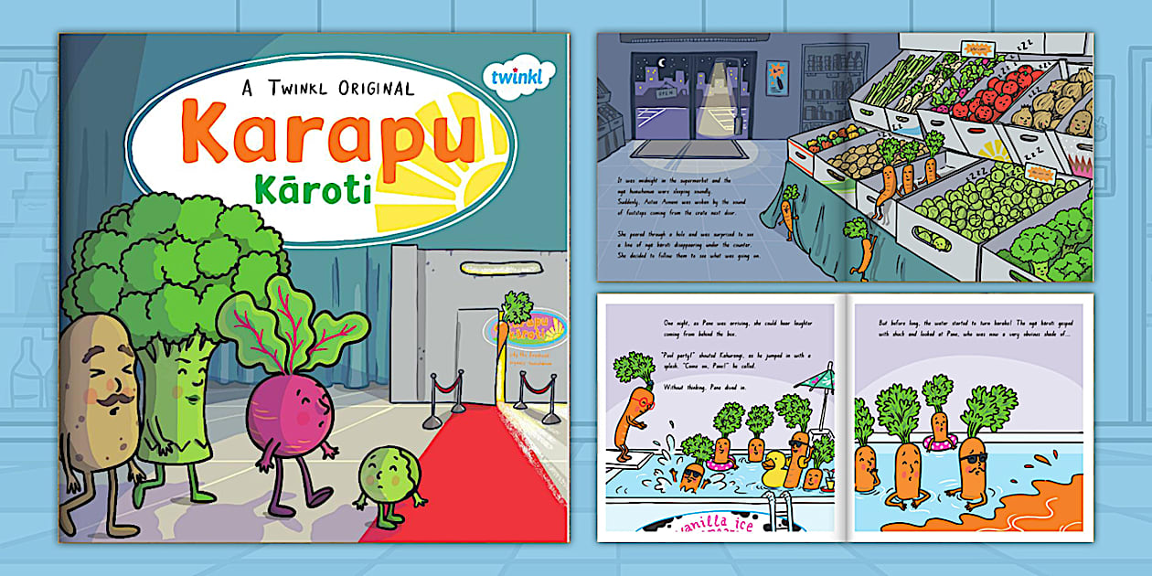 Carrot Club/Karapu Kāroti eBook (teacher made) - Twinkl
