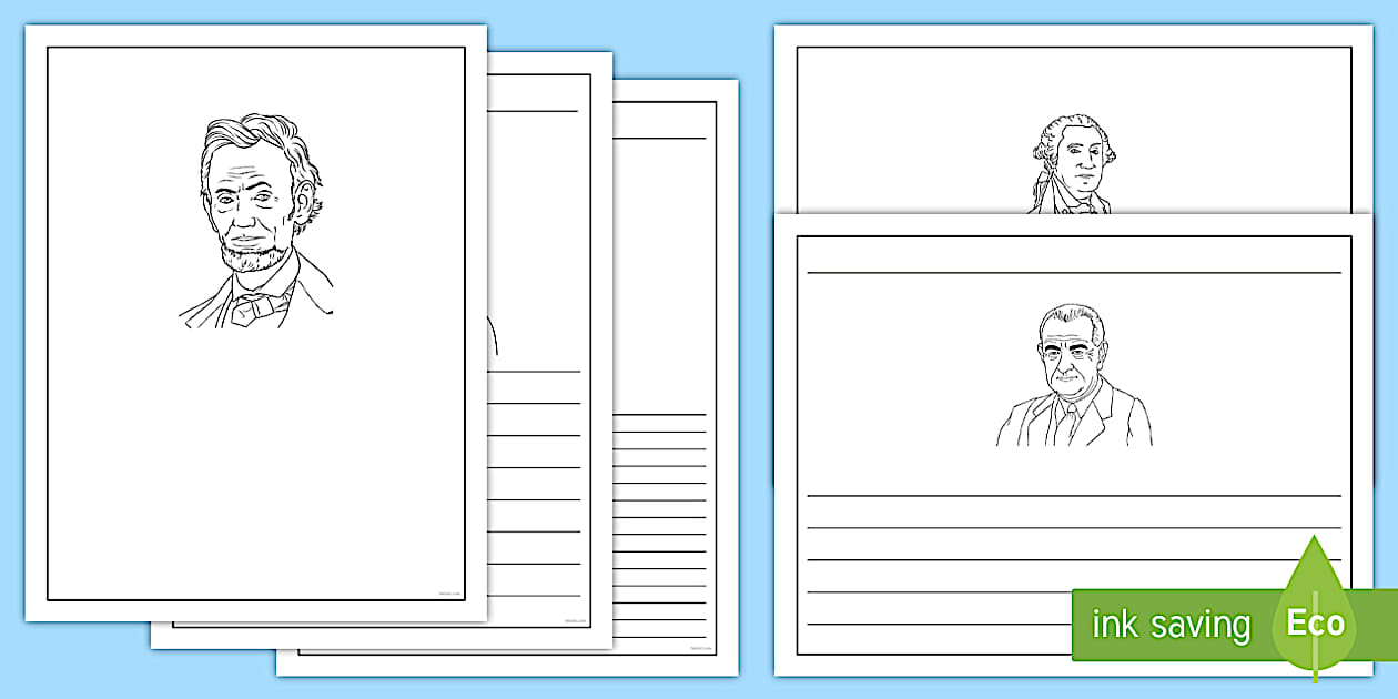Presidents Day Writing Templates | Twinkl Resources