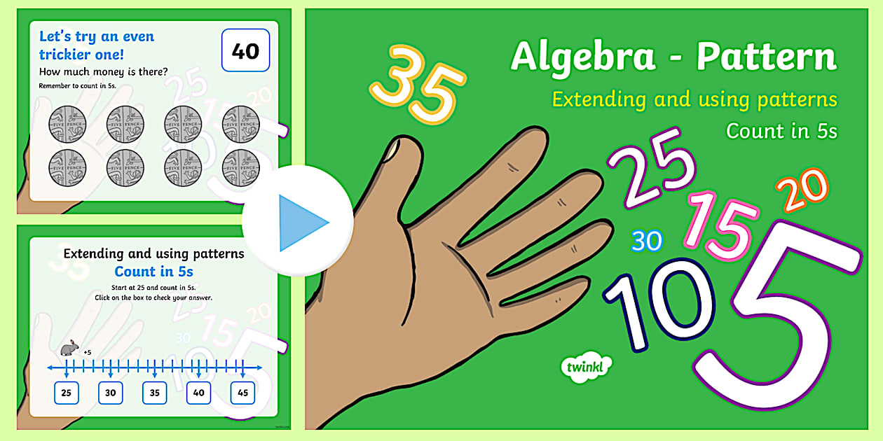 Counting in 5s Powerpoint Activity (teacher made) - Twinkl