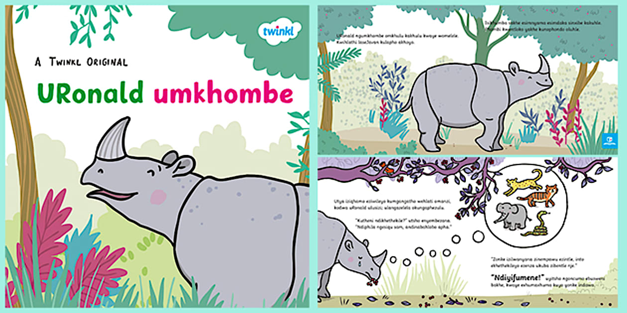 URonald Umkhombe eBook - isiXhosa (teacher made) - Twinkl