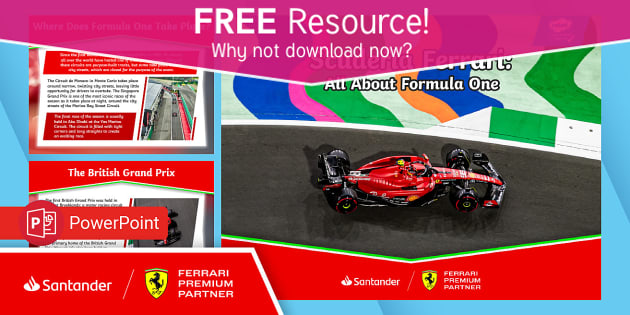 FREE Scuderia Ferrari: All About Formula One PowerPoint