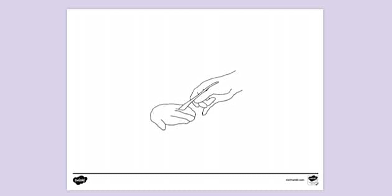 Forming Hand Colouring | Colouring Sheets (teacher made)