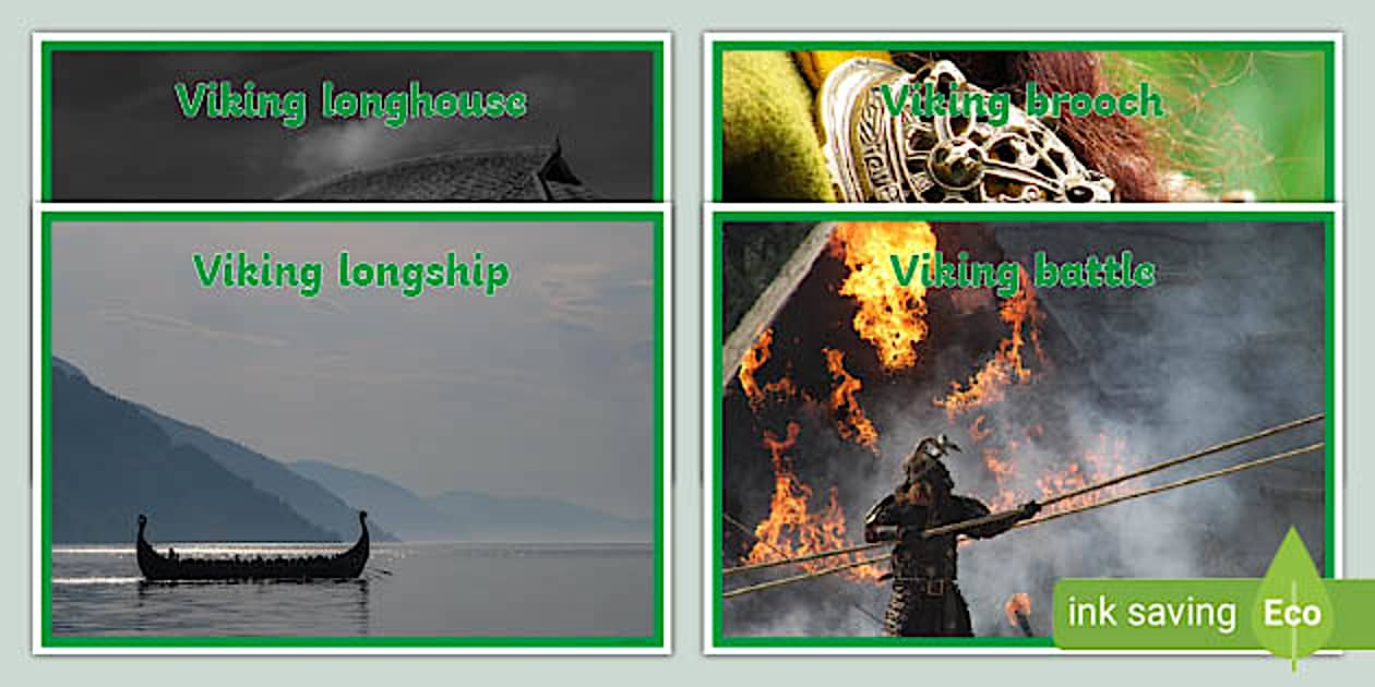 Viking Photographs (teacher made) - Twinkl