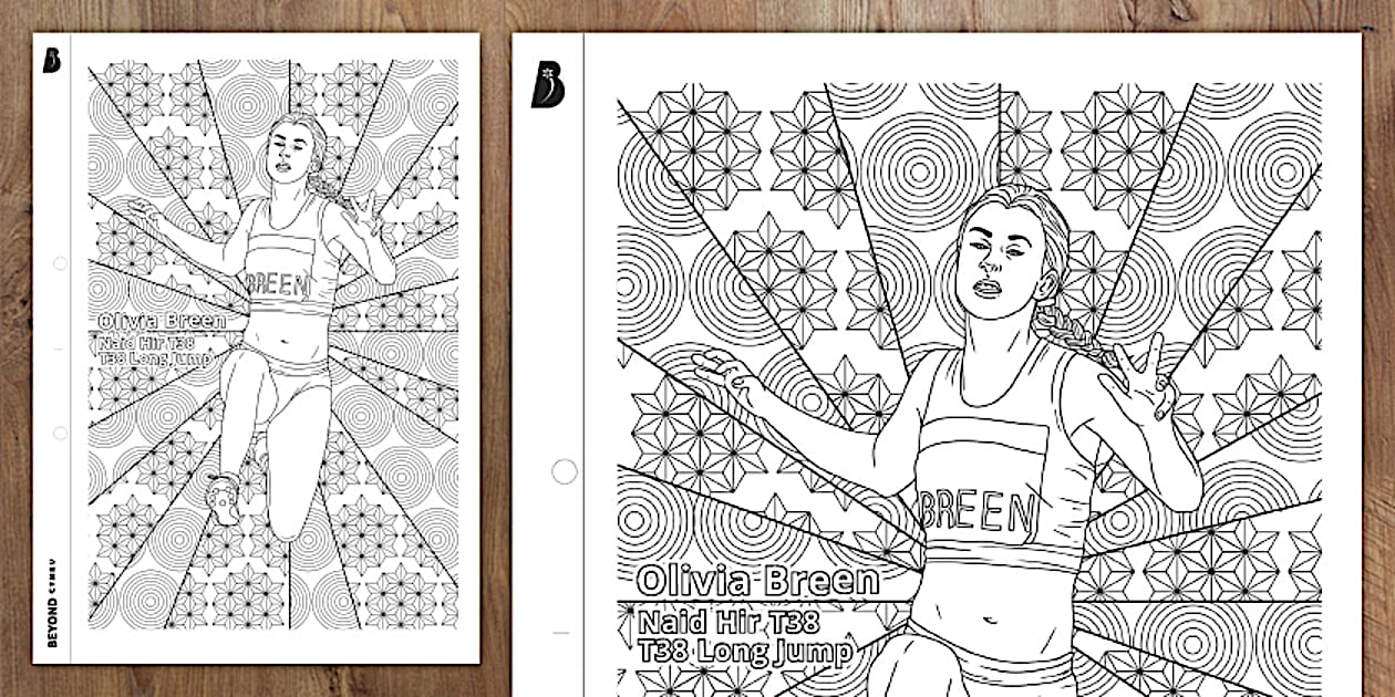 Lliwio Meddwlgarwch Olivia Breen Mindfulness Colouring