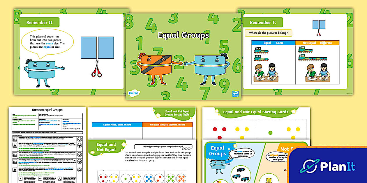 Foundation Number: Equal Sharing and Grouping Lesson 2
