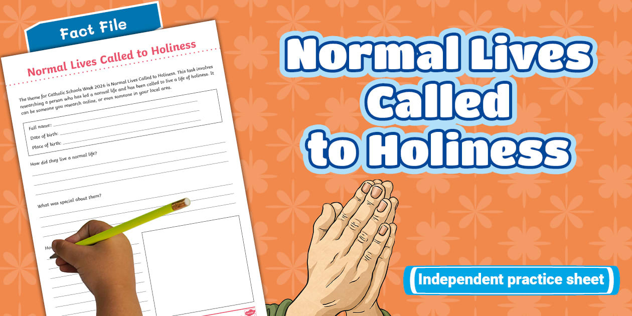 Normal Lives Called to Holiness Fact File