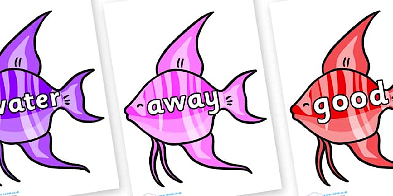 Next 200 Common Words on Angelfish - Next 200 Common Words on