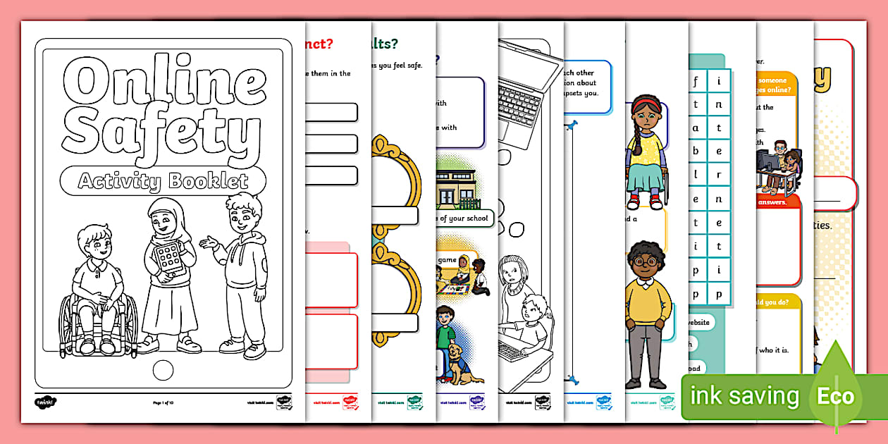 KS1 Safer Internet Day Online Safety Activity Booklet-Twinkl