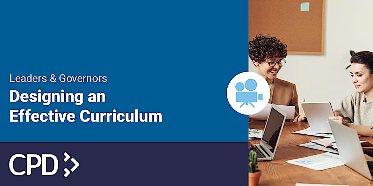 Designing an Effective Curriculum Video CPD (teacher made)