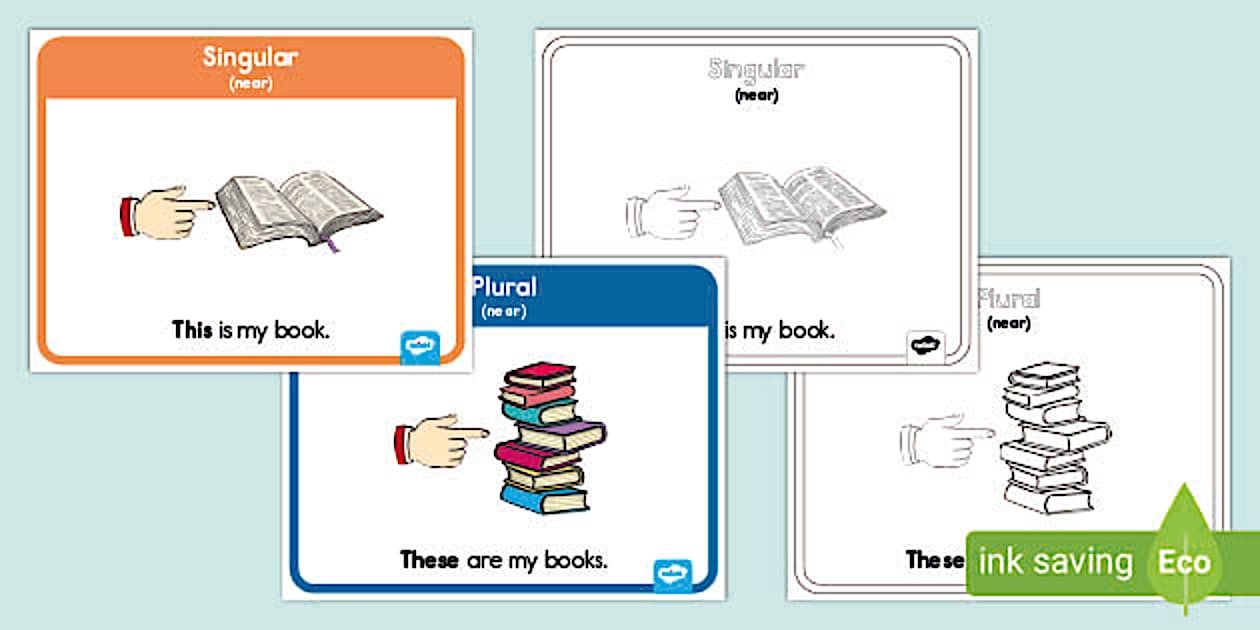 Determiners: This, That, These, Those Posters (teacher made)