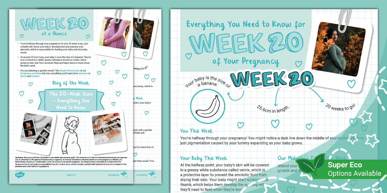 Everything You Need to Know for Week 20 of Your Pregnancy