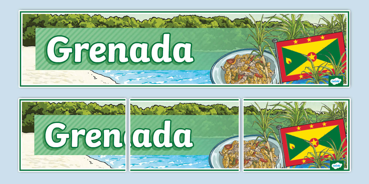 Grenada Display Banner (teacher made) - Twinkl