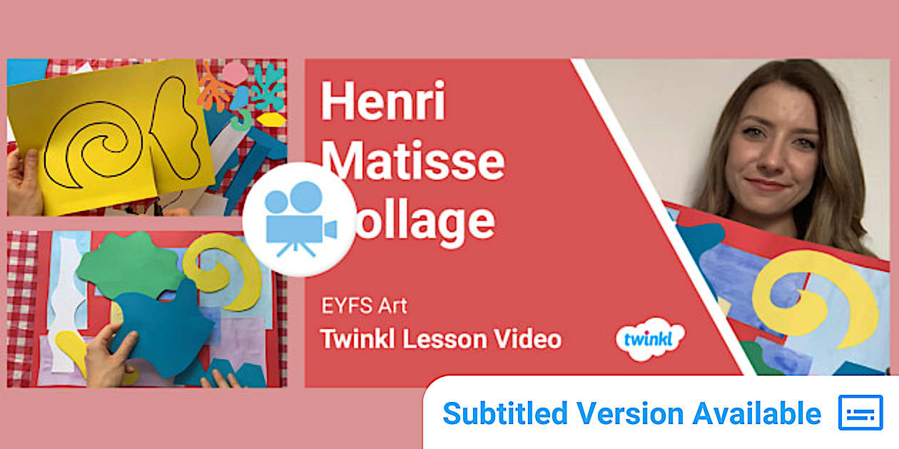 Making an Artwork Inspired by Henri Matisse | Kindergarten Art