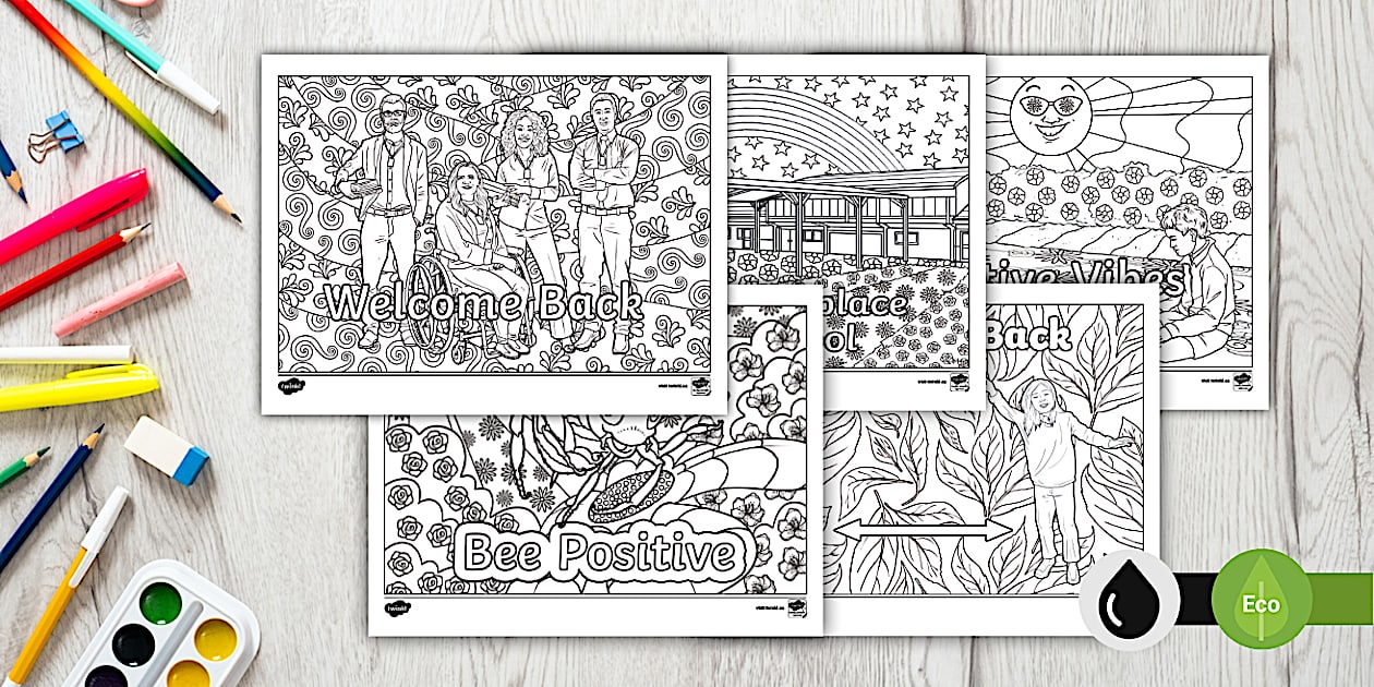 Back to School Colouring Pages I Twinkl Resources - Twinkl