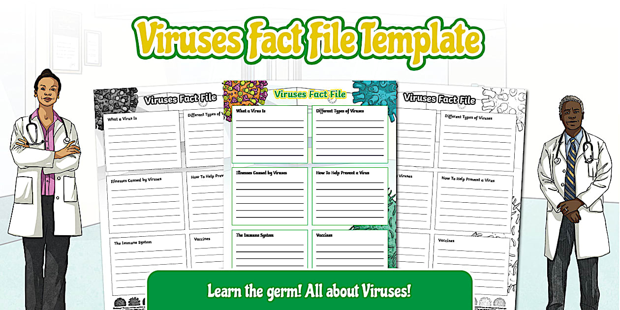 Viruses Fact File Template