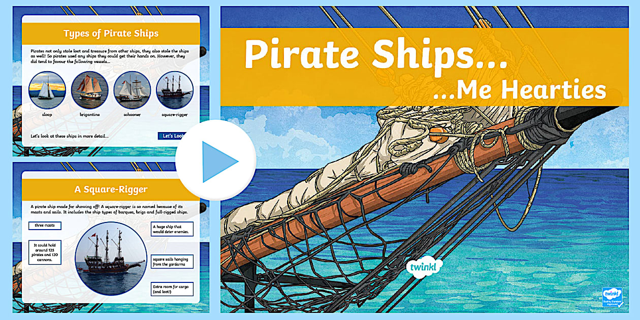All About Pirate Ships PowerPoint | Talk Like A Pirate Day