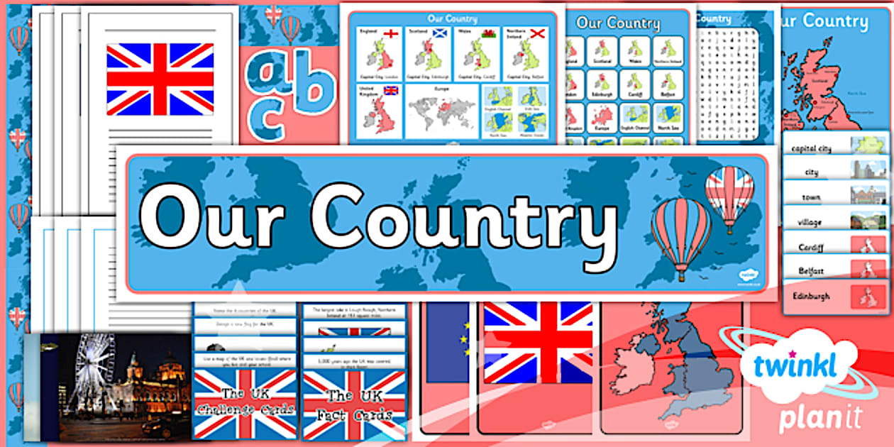 Geography: Our Country Year 1 Unit Additional Resources