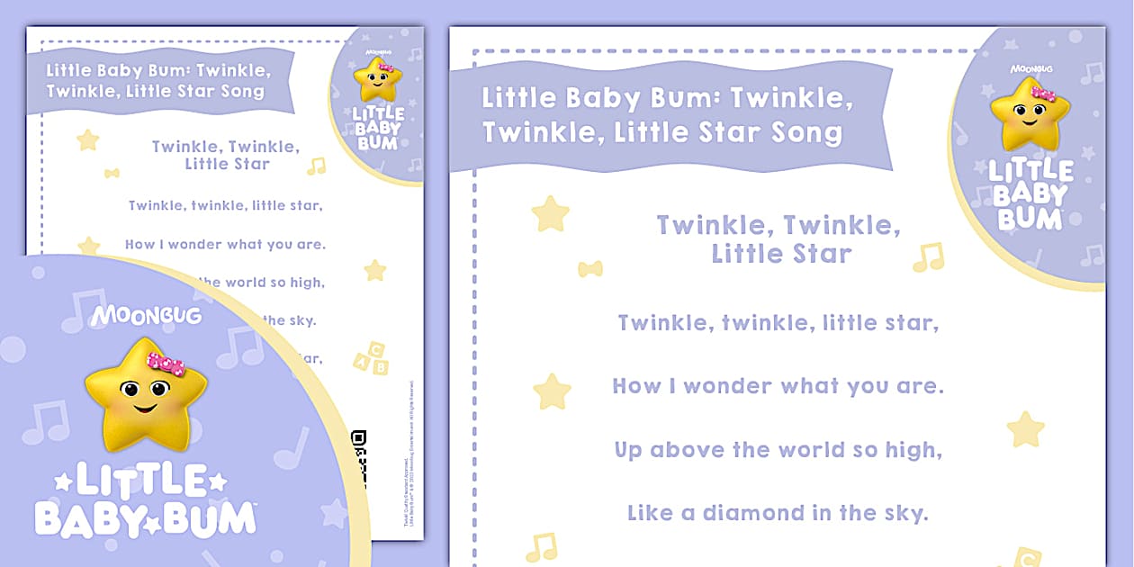 FREE! - Little Baby Bum: Twinkle, Twinkle, Little Star Song Poster