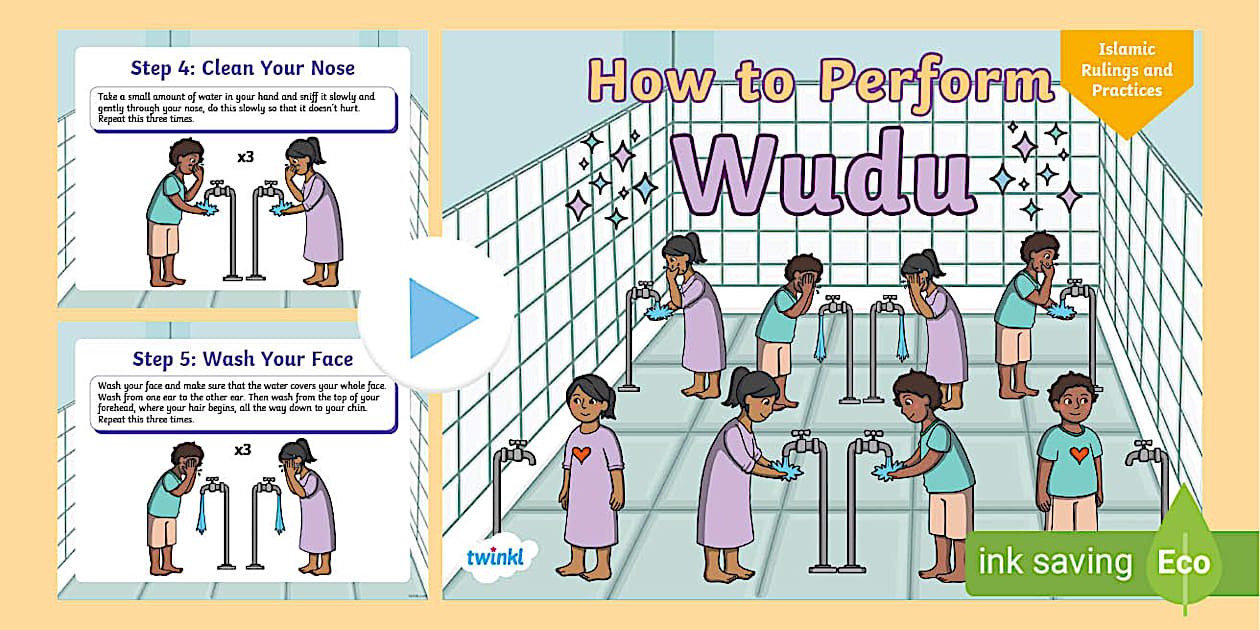 How to Perform Ablution (Wudu) Presentation (teacher made)