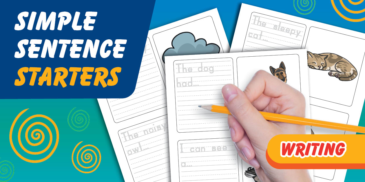 Narrative Sentence Starters With Pictures | Twinkl USA