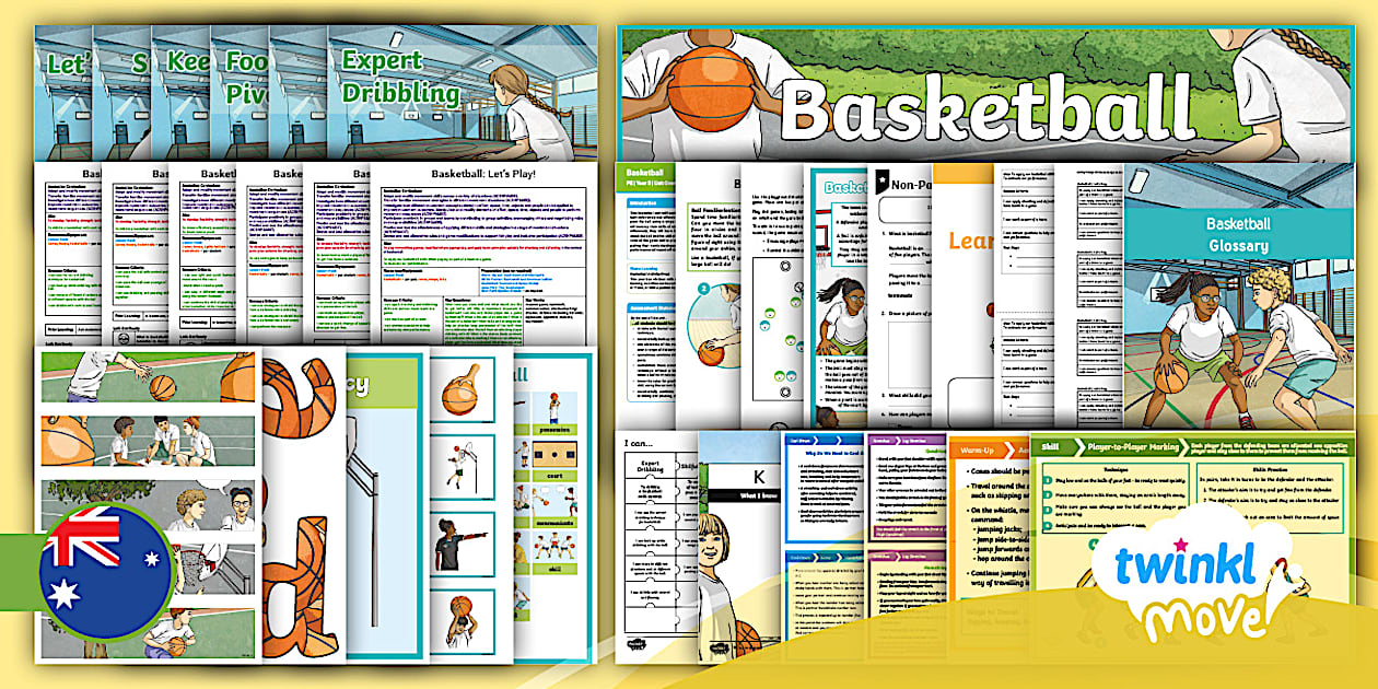 Move PE Year 5 Basketball Unit Pack (Teacher-Made) - Twinkl