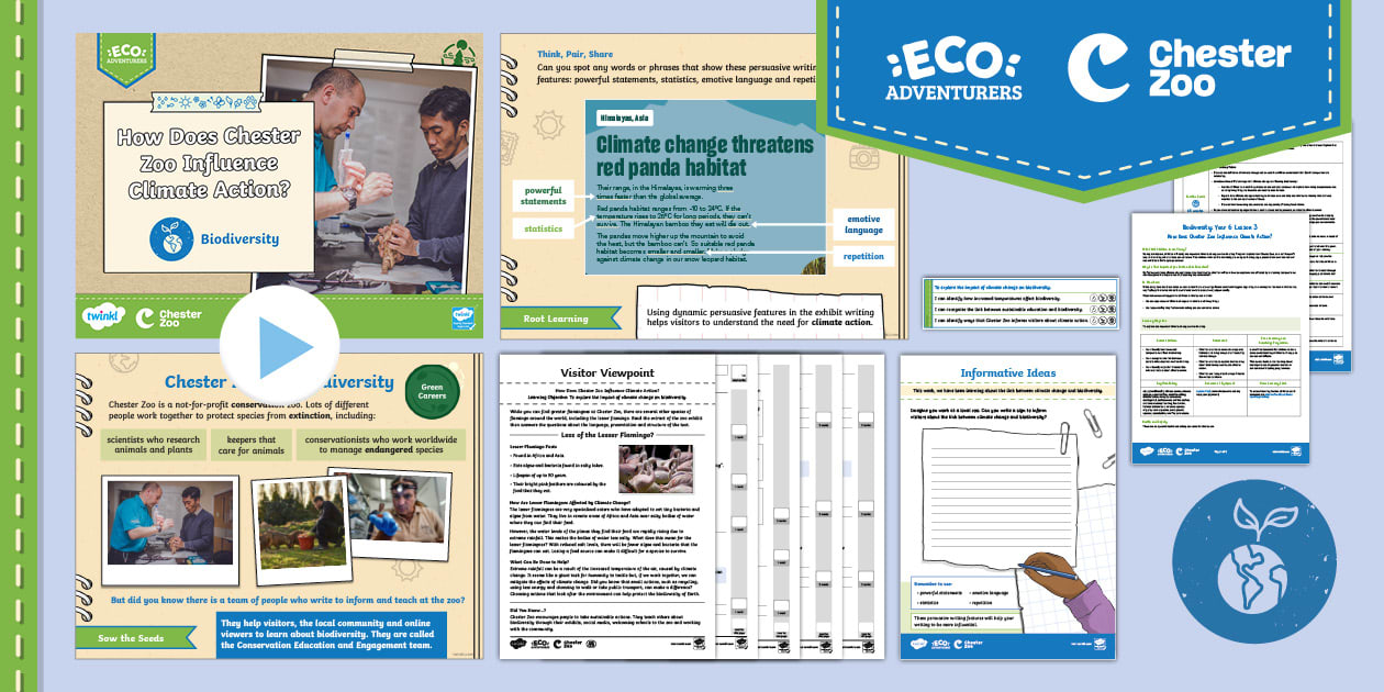 FREE! - Y6Biodiversity How Does ChesterZoo Influence Climate Action?