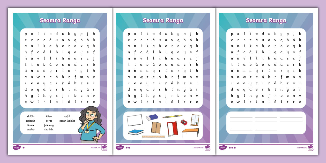 Seomra Ranga Cuardach Focal