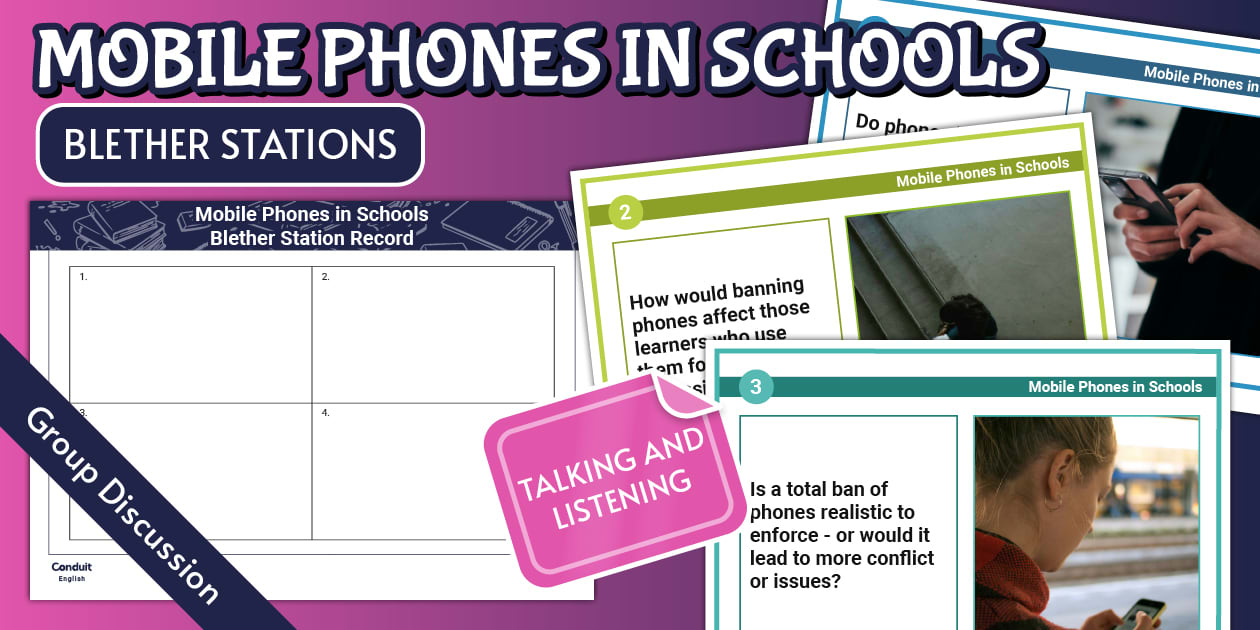Mobile Phones in Schools: Blether Stations