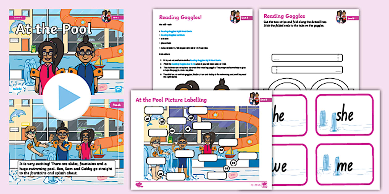 'ai, ee, igh, oa' Lesson Pack - Level 3 Week 8 Lesson 4