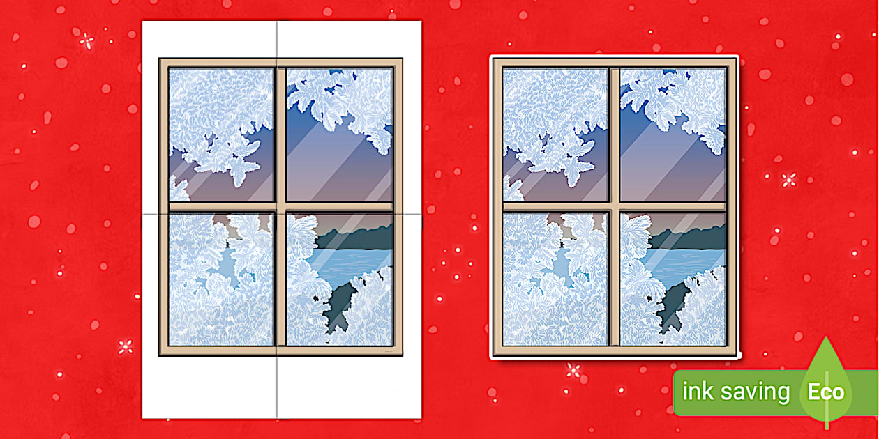 Extra Large Window Cut-Out,Large Window Cut-Out,window for christmas