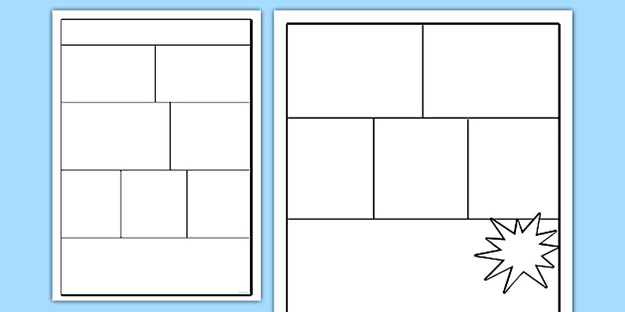 Cartoon Templates- Perfect for KS1 English (teacher made)