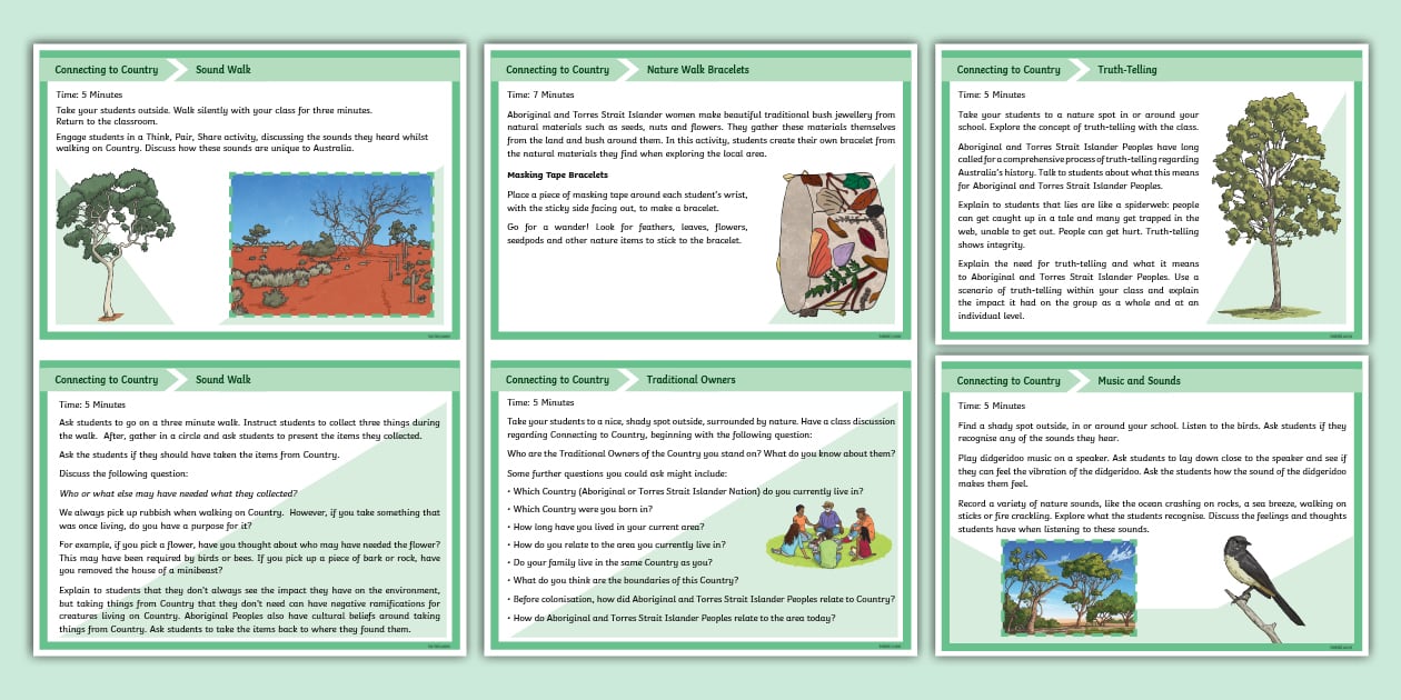 Connecting to Country Brain Breaks (teacher made) - Twinkl