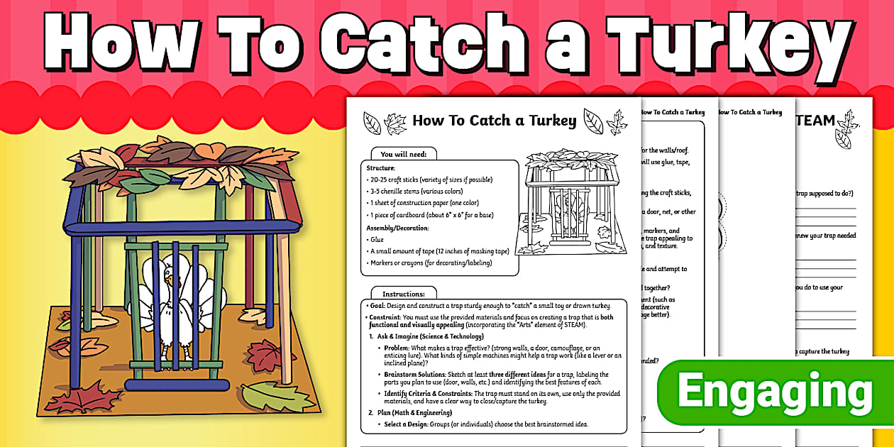 How To Catch a Turkey STEAM Activity