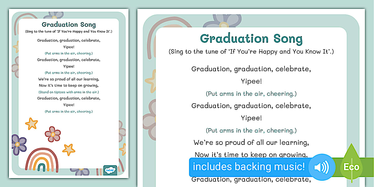 Graduation Songs For Kids | Resource I Twinkl ZA - Twinkl