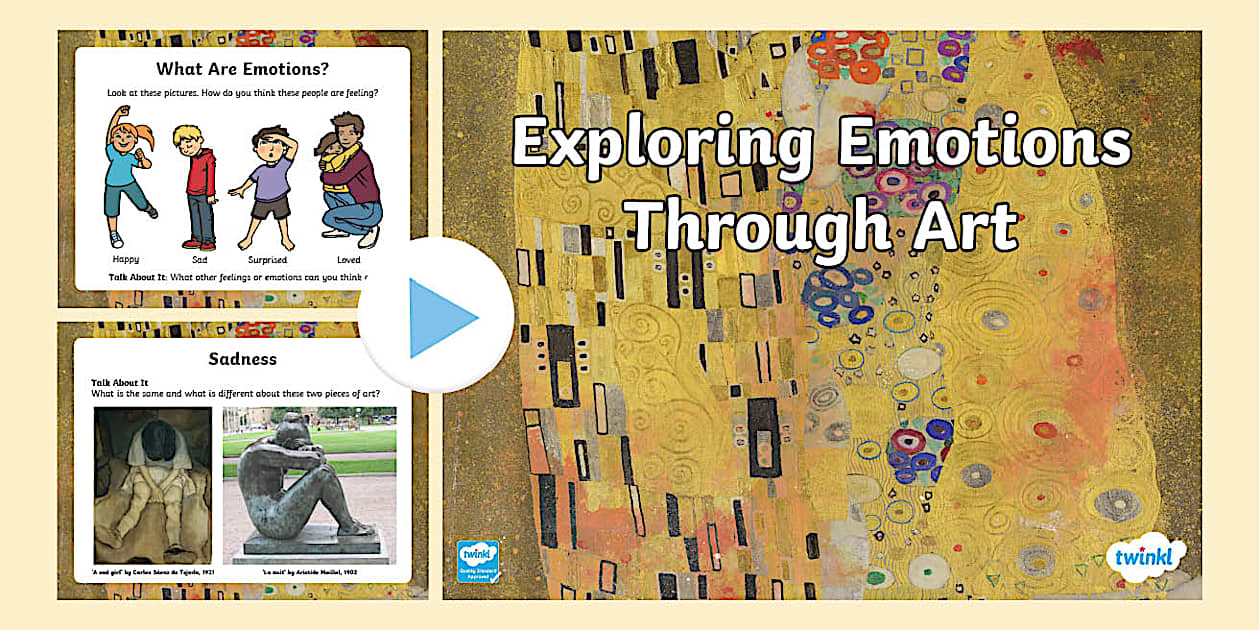 KS1 Exploring Emotions | Feelings in Art PowerPoint - Twinkl