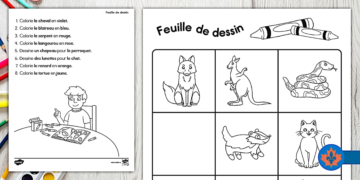 Listen and Do 2: 2 Word Level French