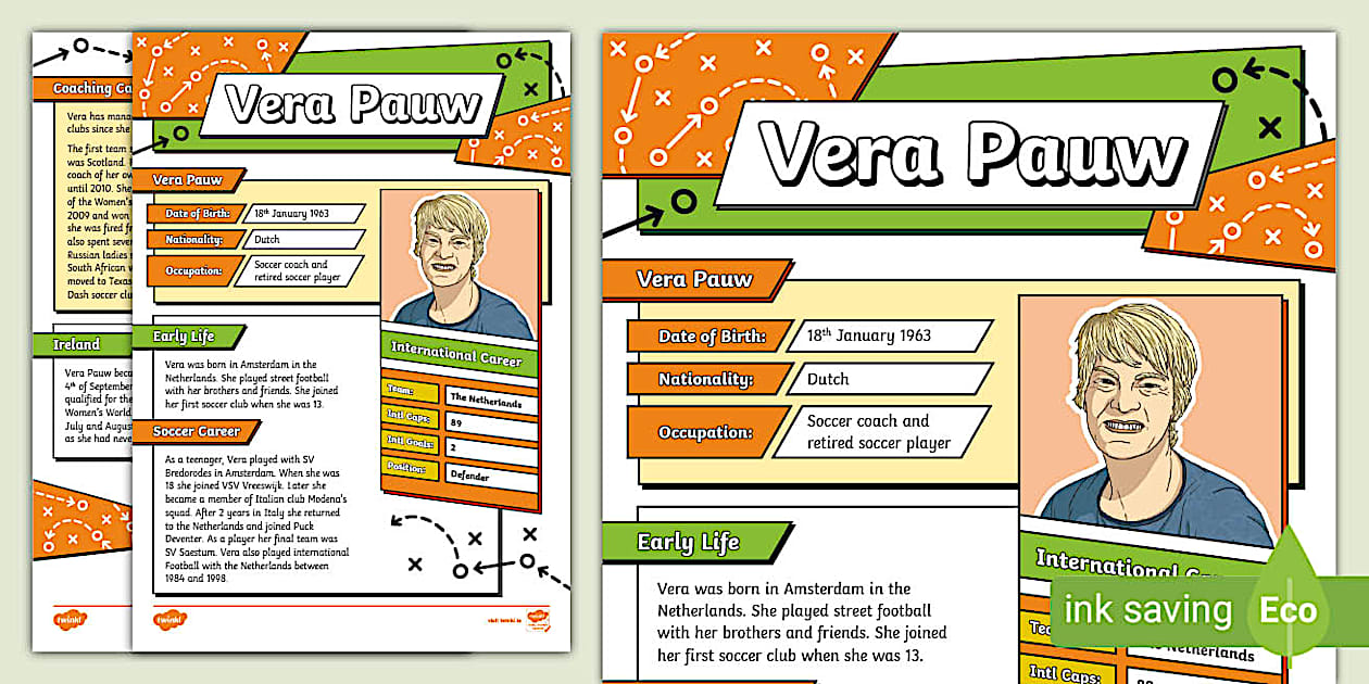 Vera Pauw (Fact File)