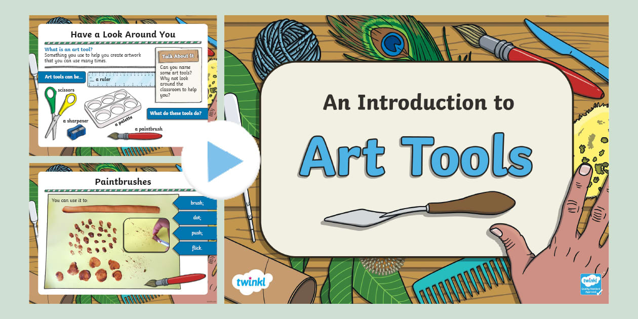 KS1 An Introduction to Art Tools (teacher made) - Twinkl
