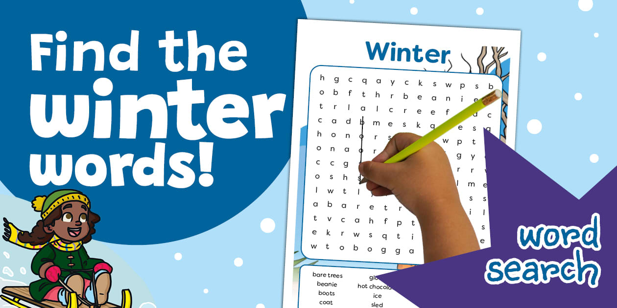 Let's Look at Winter Word Search