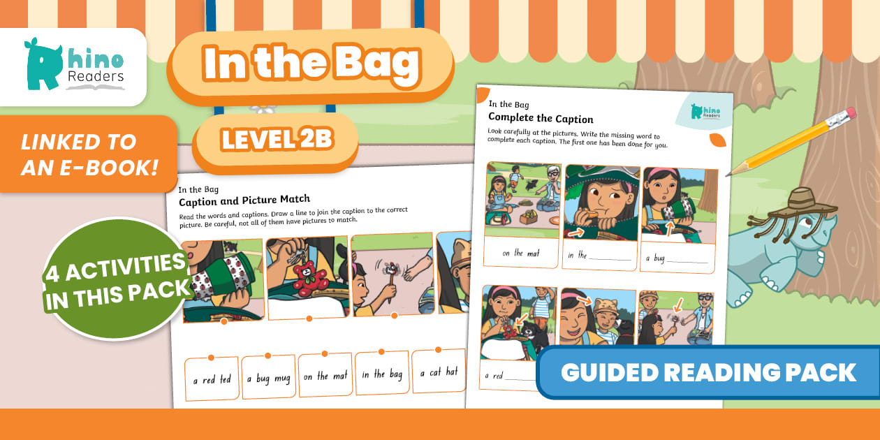 Level 2b In the Bag Guided Reading Pack