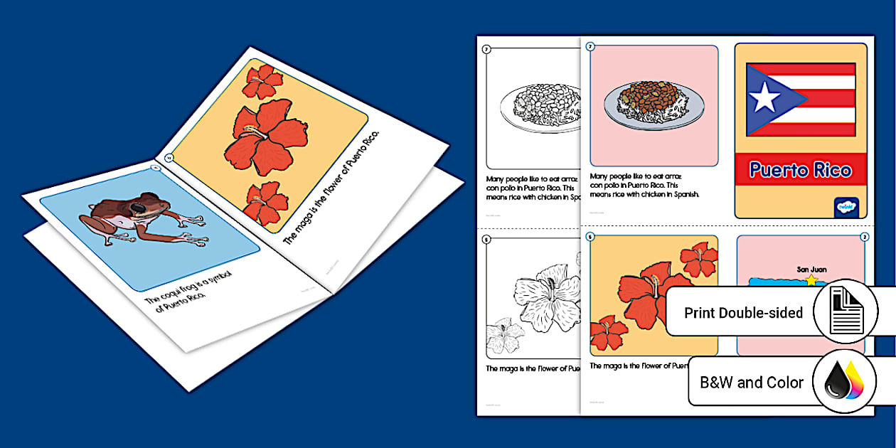 Puerto Rico Emergent Reader | Island Territory | Twinkl USA