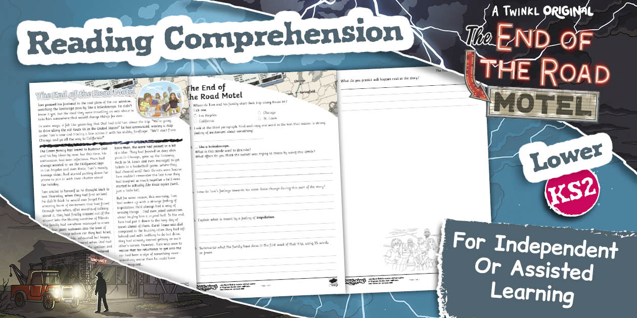 Spooky Story Comprehension Resource